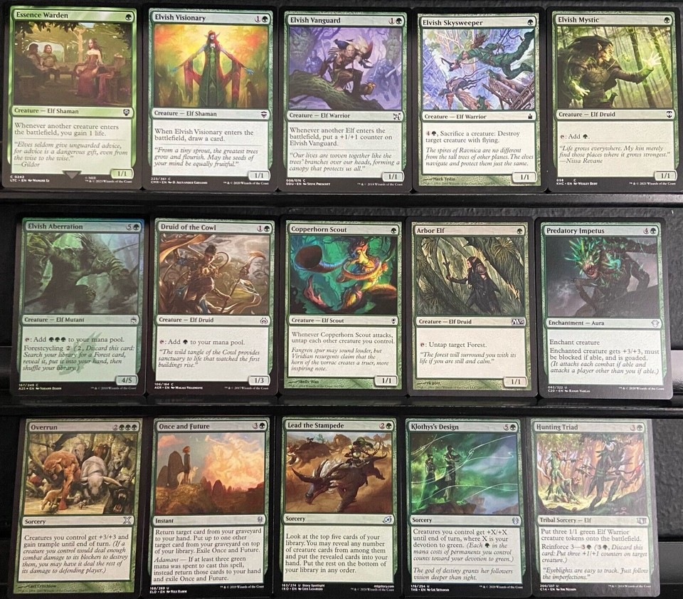 ***Custom Commander Deck*** Ezuri, Renegade Leader - Aggro Elves - EDH ...