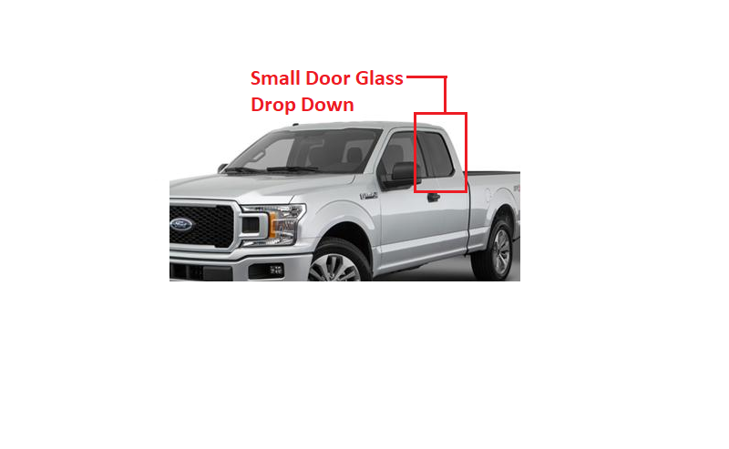 Fits 2015-2020 Ford F150 2 Dr Super Cab Driver Left Side Rear Door ...