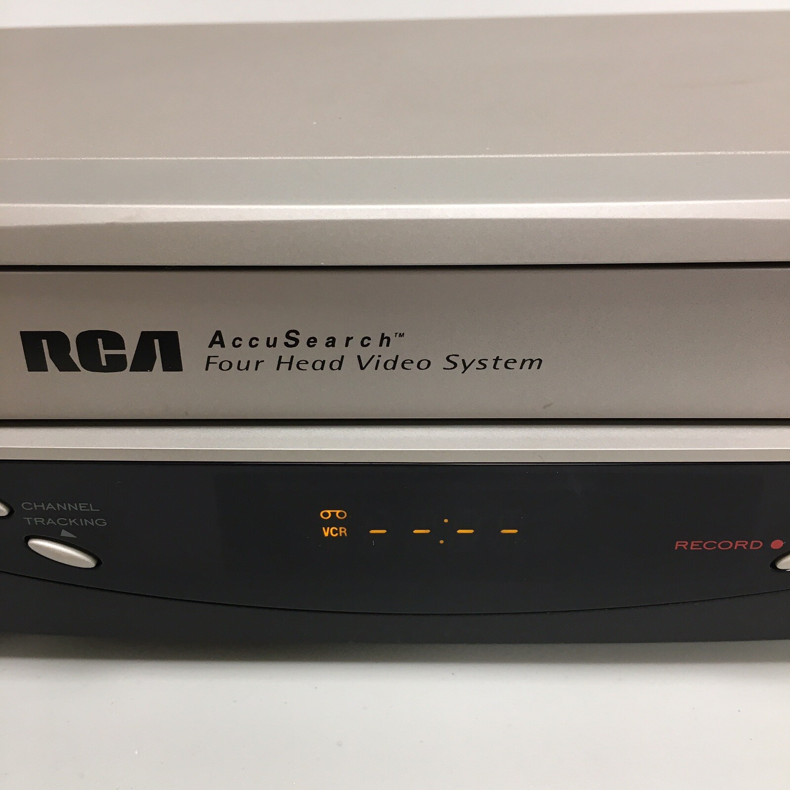 RCA VCR VHS HQ 4 Head Player Recorder Model VR546 AccuSearch No Remote ...