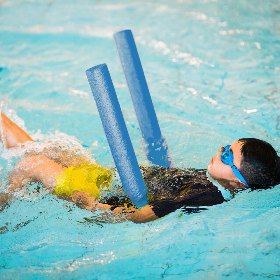 Swimming Pool Noodle Float Aid Woggle Logs Noodles Water Flexible Wet ...