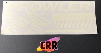 Estes Model Rockets #2156 Prowler Full Decal Sheet-GLOW IN THE DARK! | eBay