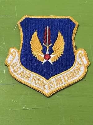 USAF UNITED STATES AIR FORCE SQUADRON PATCH IN EUROPE | eBay