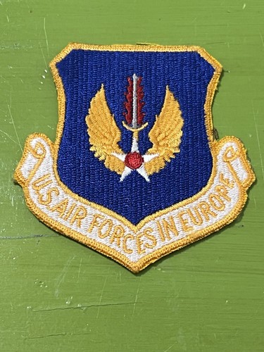 USAF UNITED STATES AIR FORCE SQUADRON PATCH IN EUROPE | eBay