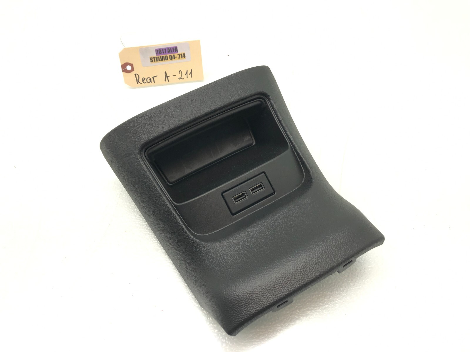 2018-2022 ALFA ROMEO STELVIO CENTER CONSOLE REAR LOWER TRIM PANEL COVER ...