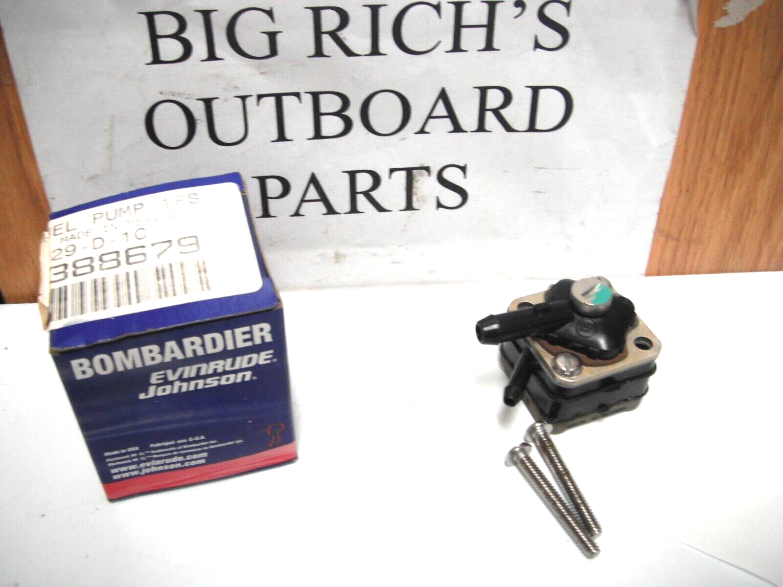 OEM* OMC Johnson Evinrude Fuel Pump 388679 0388679 TO USA for sale ...