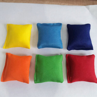 4/12pcs 5cm Bean Bags Throwing Catching Sports PE Playground Juggling ...
