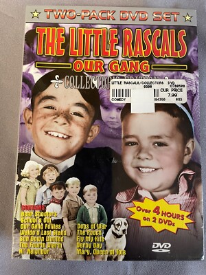 THE LITTLE RASCALS OUR GANG COLLECTORS EDITION DVD 2 DISC SET-New ...