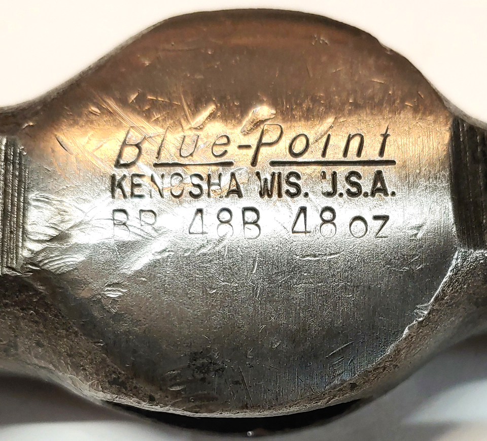 Blue-Point BP 48B Heavy Duty 48 oz. Ball Peen Hammer Head Kenosha ...