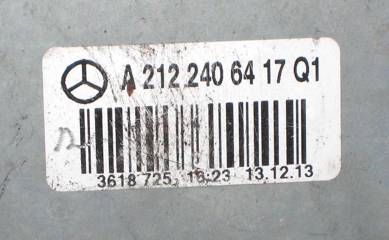 MERCEDES W212 E CLASS ENGINE FRONT RIGHT MOTOR MOUNT, PART# 2122406417 ...