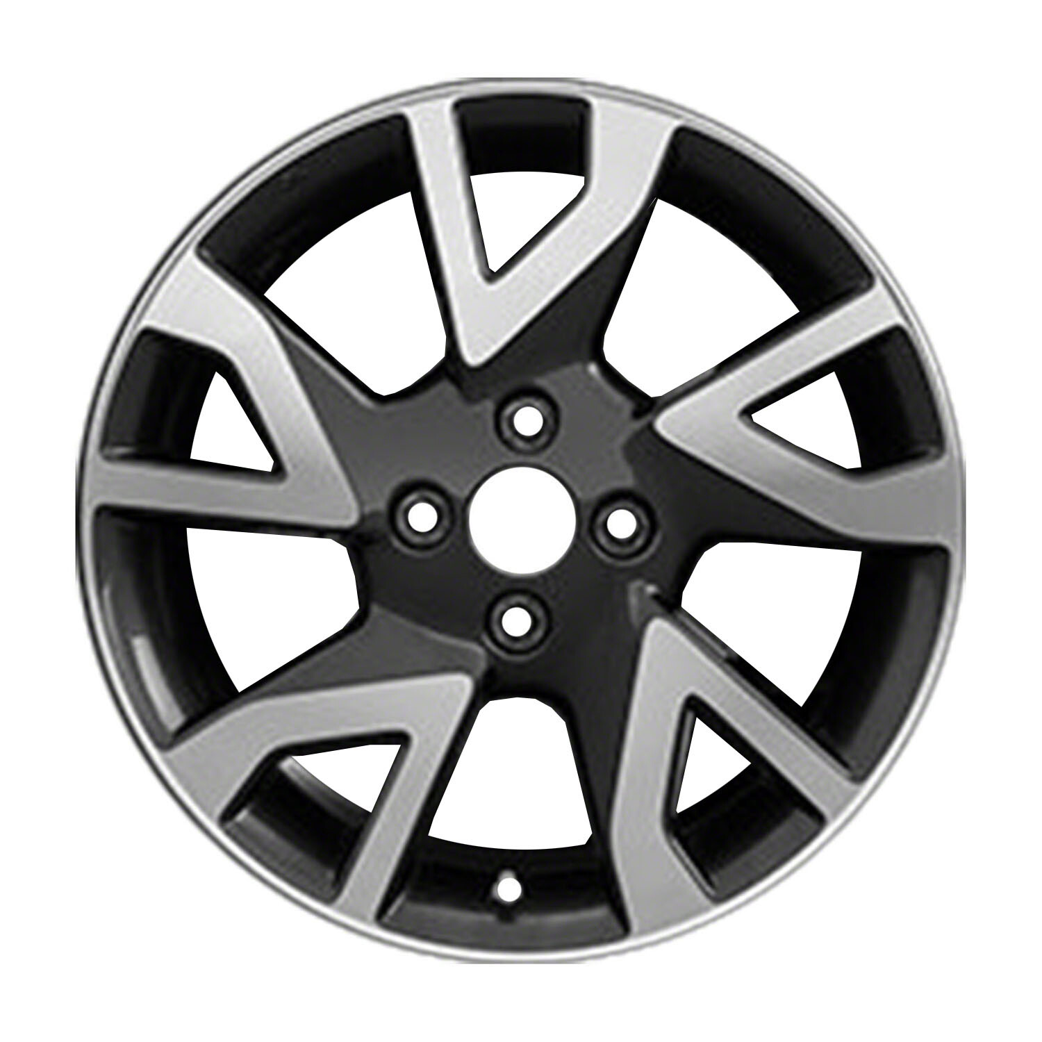 62780 Reconditioned OEM Aluminum Wheel 16x6 fits 2016-2017 Nissan Versa ...