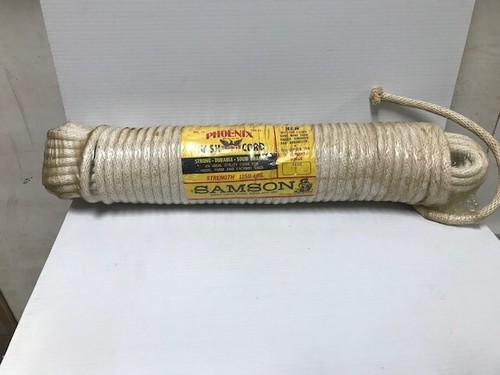 Samson Rope #12 (3/8") X100' Sash Cord nylon reinforced (FC108-3 T1179 ...