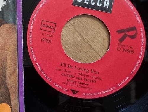 7" Single Catrin/ Caterina Valente/ Silvio Francesco - I'll be loving ...