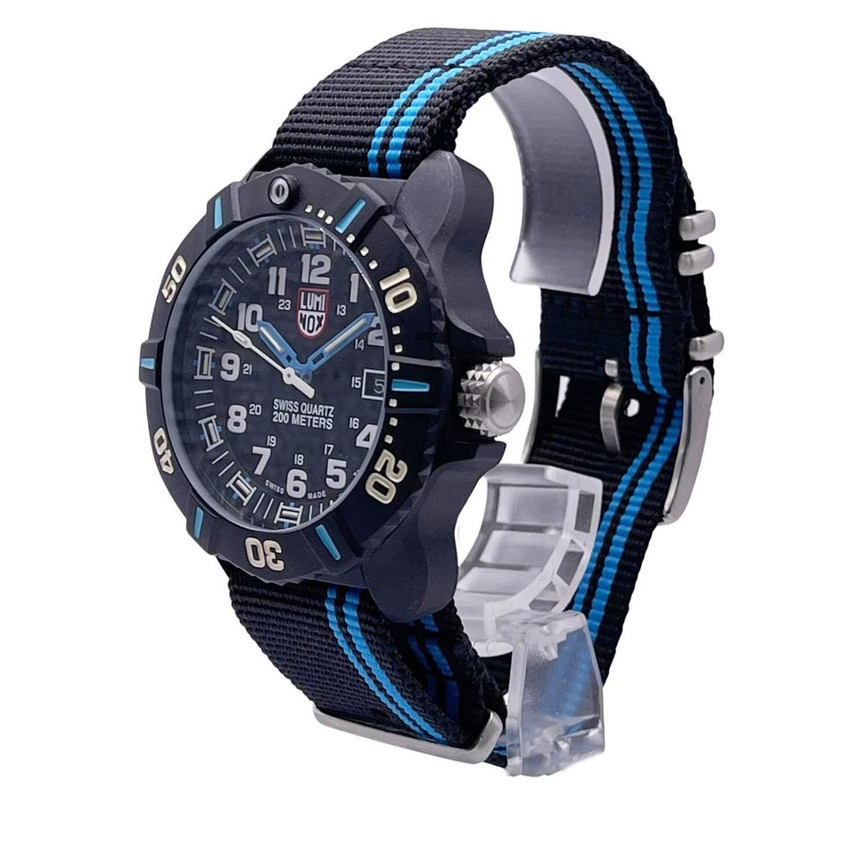 Luminox Coronado Series 3020 Carbon Black Dial Quartz Mens Watch XS ...