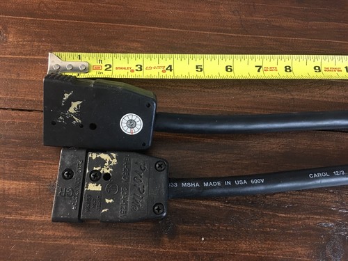 Stage Pin Twofer 2Fer SPG / Bates Connectors 1m/2f 36" 12/3 SOOW | eBay