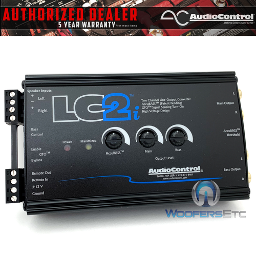 LC2i AUDIOCONTROL ACTIVE HIGH VOLTAGE 2 CHANNEL LINE OUTPUT CONVERTER ...