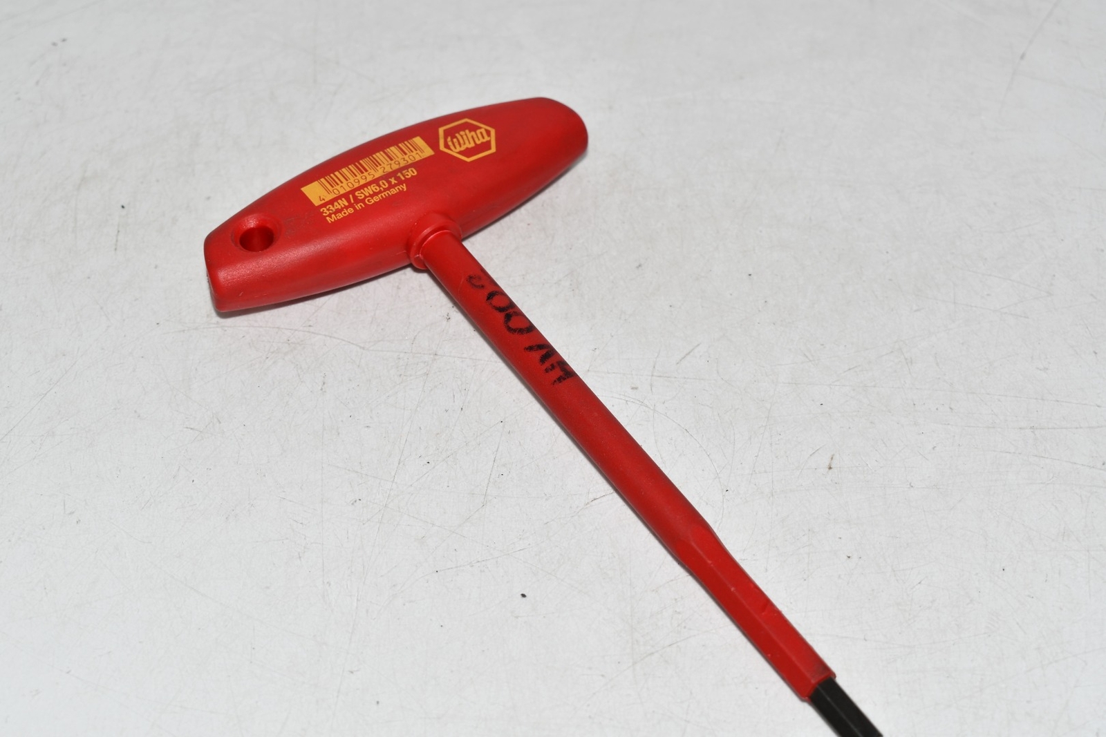 Wiha 334N SW6,0 x 150 Insulated T-Handle Hex Screwdriver | eBay