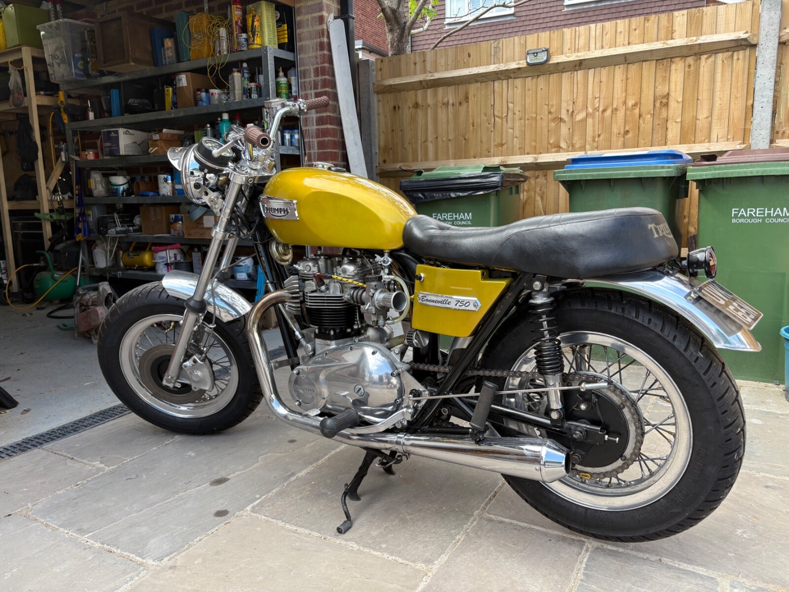 1976 Triumph T140 Bonneville Classic Brit Twin With Subtle Custom Style ...