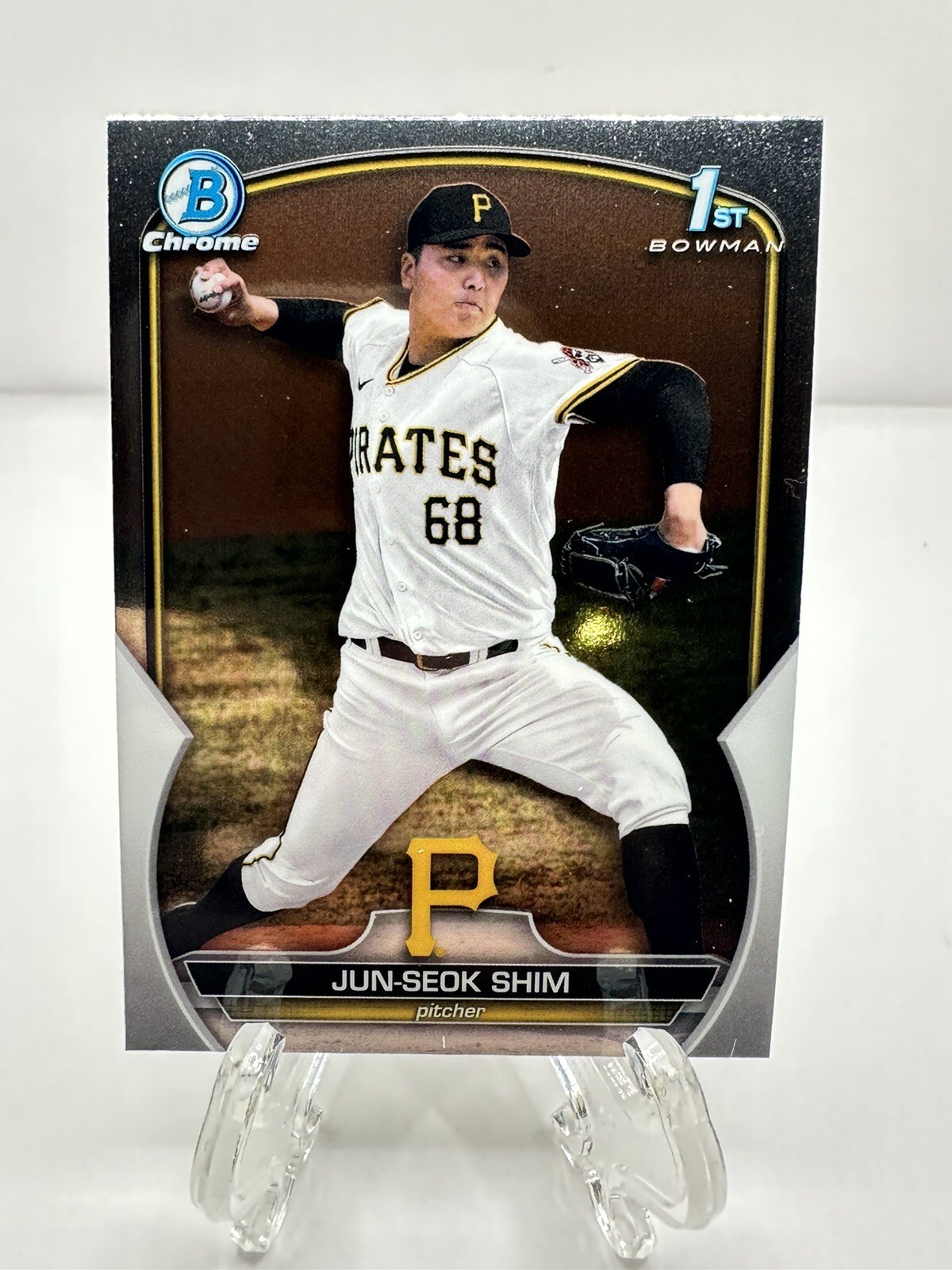 JUN-SEOK SHIM 2023 BOWMAN CHROME 1ST PROSPECT #BCP-153 2 | eBay