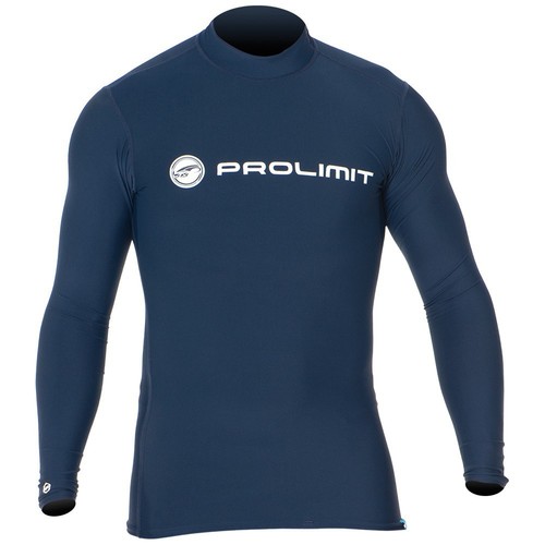 Prolimit - Rashguard Logo (langarm) dark blue UV-Shirt - Surf SUP Windsurf Kite | eBay.de