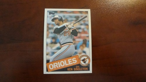 1985 TOPPS # 755 KEN SINGLETON BASEBALL CARD | eBay