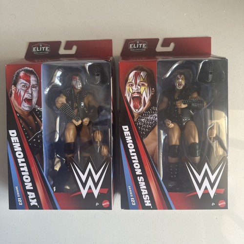 WWE ELITE 123 - Demolition - Ax & Smash - New - Mattel | eBay Australia