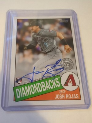 2020 Topps Baseball Update 1985 Autograph Josh Rojas #85A-JRO RC | eBay