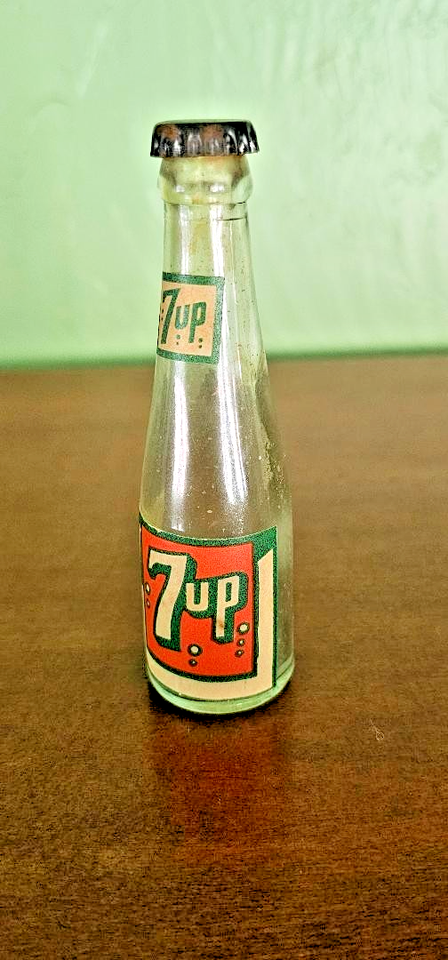 7up mini bottle 4 inch 1940 | eBay