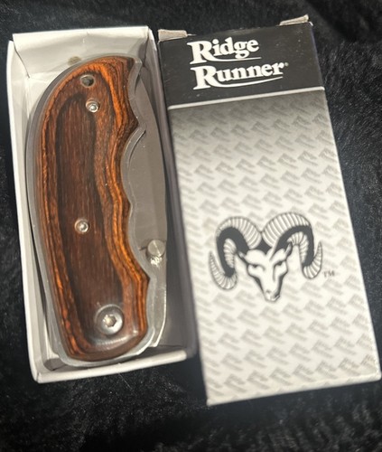 RIDGE RUNNER FOLDING LOCKBACK POCKET KNIFE RR411 New In Box Free ...