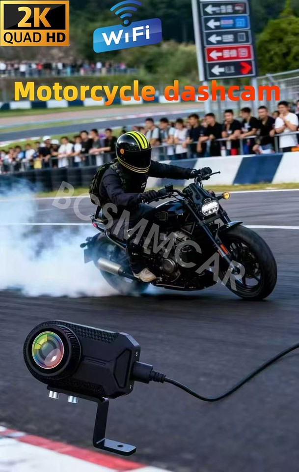 Motorcycle Video Recorder Waterproof Dash Cam For Long Distance Cycling ...