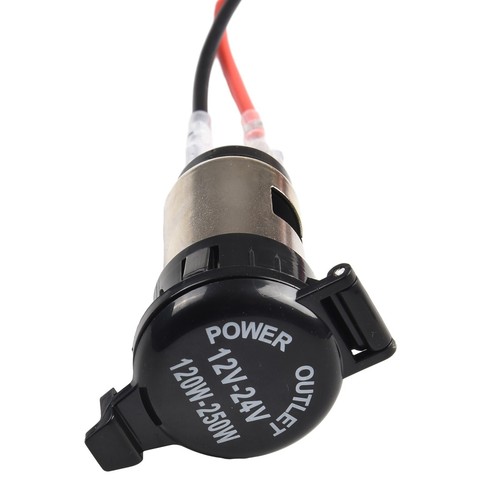 Convenient Car Boat Tractor Lighter Power Socket Outlet Plug with Wire ...