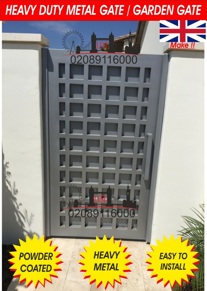 METAL GATE / WROUGHT IRON GATE / GATE. METAL GARDEN SIDE GATE DESIGN ...