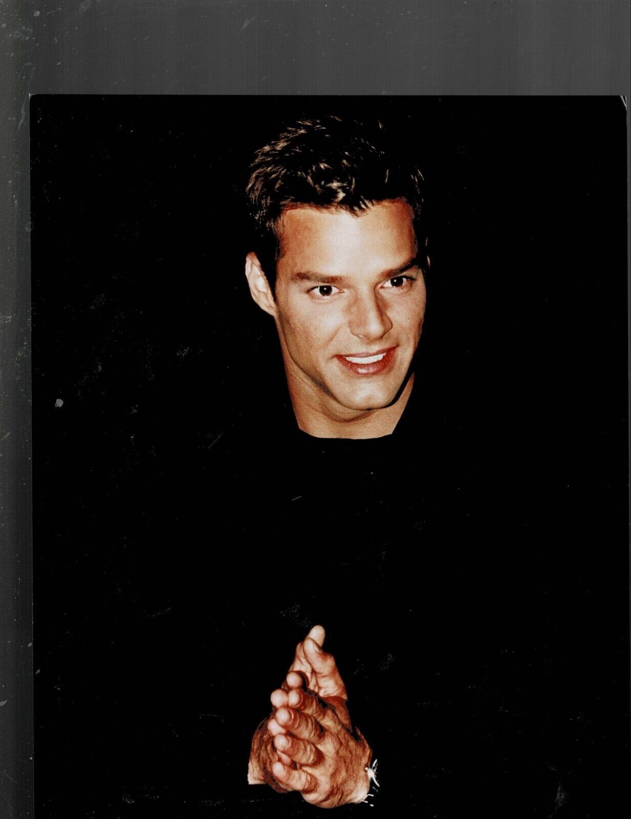 SUPER RARE!! 8X10 ORIGINAL YOUNG SEXY RICKY MARTIN PUBLICITY PHOTO!! | eBay