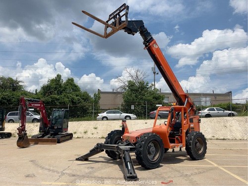 2018 JLG 10054 54' 10,000 lbs Telescopic Reach Forklift Telehandler ...
