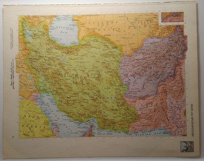 1900-Now - Map Of Iran