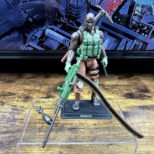 Hasbro G.I. Joe 25th Resolute Battle Set v20 Roadblock 3.75" Scale ...