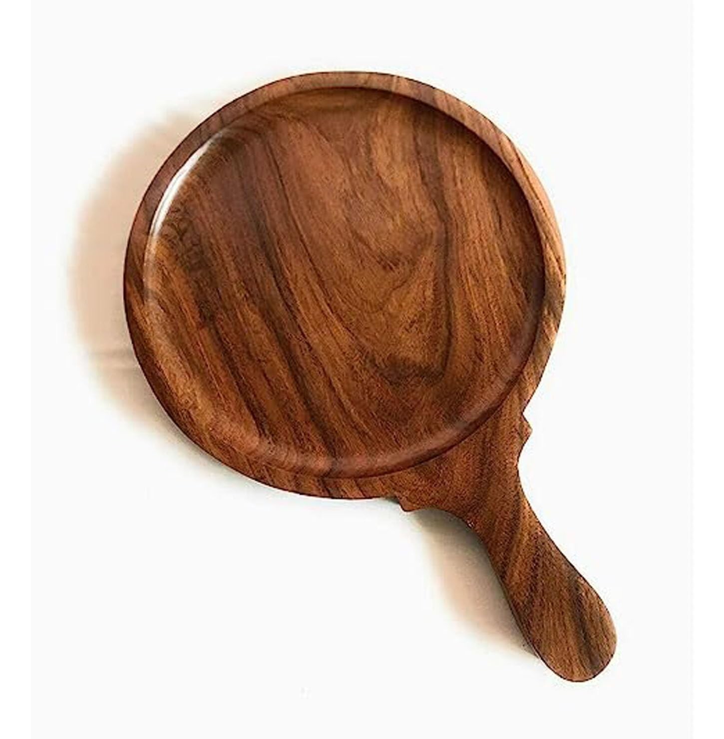 Wooden Pizza Pan Platte Serving Tray of Kitchen 8 inches | eBay