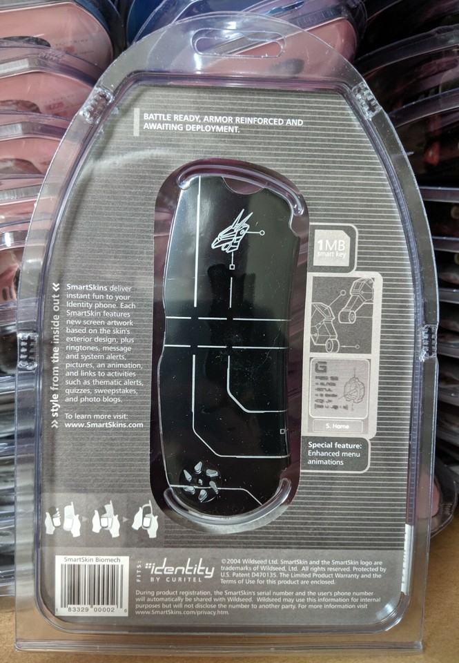 Wildseed Smartskin for Curitel Identity Smartphone - Biomech | eBay