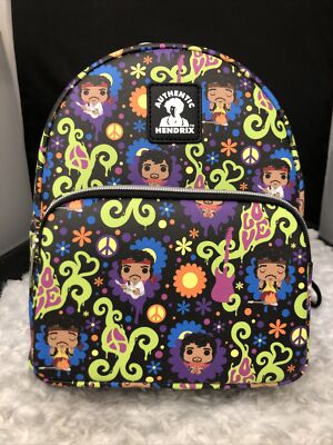 Jimi Hendrix - FUNKO POP! MINI BACKPACK: JIMI HENDRIX - LOVE & FLOWERS ...