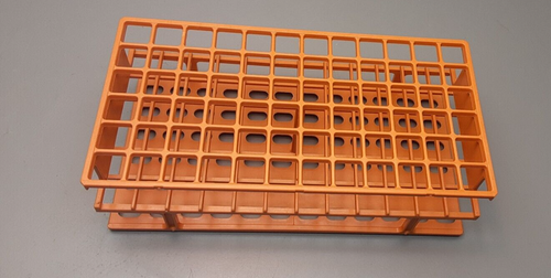 Test-Tube Rack 72-Square Slots/13 mm/ orange very good condition | eBay