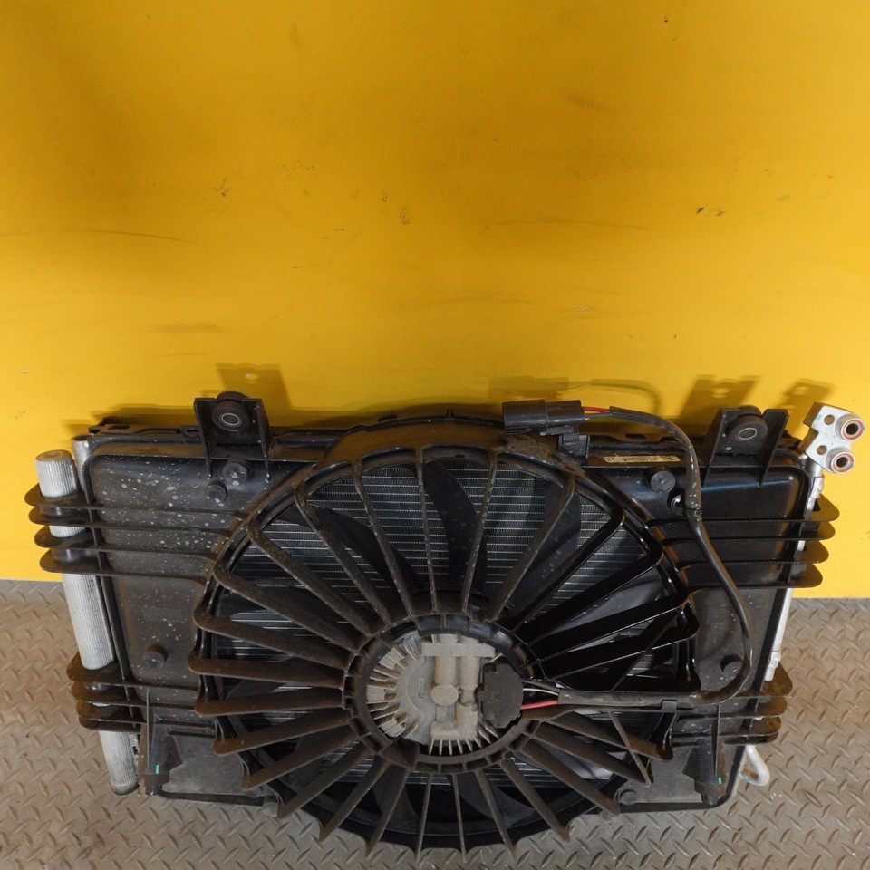 2016-2020 TESLA MODEL X MAIN RADIATOR CONDENSER FAN MOTOR ASSEMBLY SET ...
