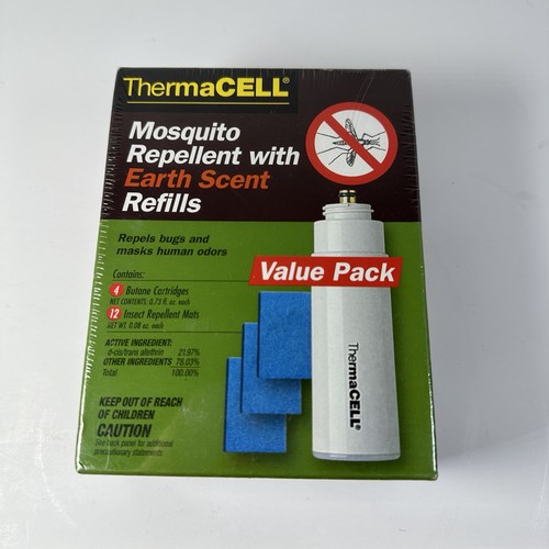 THERMACELL EARTH SCENT E-4 Value Pack Mosquito Repellent Refills - 4/12 ...