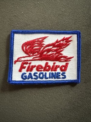 Vintage Firebird Gasoline Texas Patch ~Embroidered Emblem Uniform ...