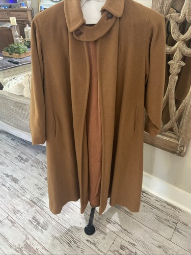 Vintage 100 Percent Vicuna Swing Coat By Anglo Fabrics Co | eBay