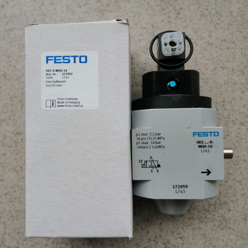 1PC New FESTO HEE-D-MIDI-24 172959 Valve Free Shipping | eBay