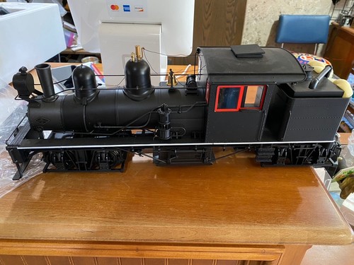 Bachmann G scale Spectrum 3 Truck Shay Unlettered Locomotive & Tender ...