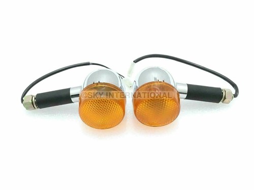 Left And Right Indicator Set Compatible With Royal Enfield Thunderbird ...