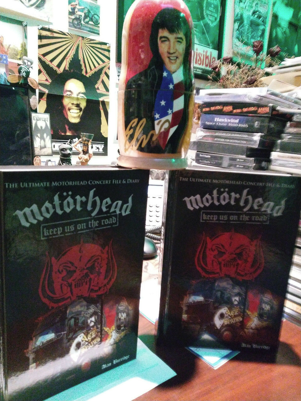 Motorhead Keep US on The Road by Alan Burridge Hardcover Book for sale ...