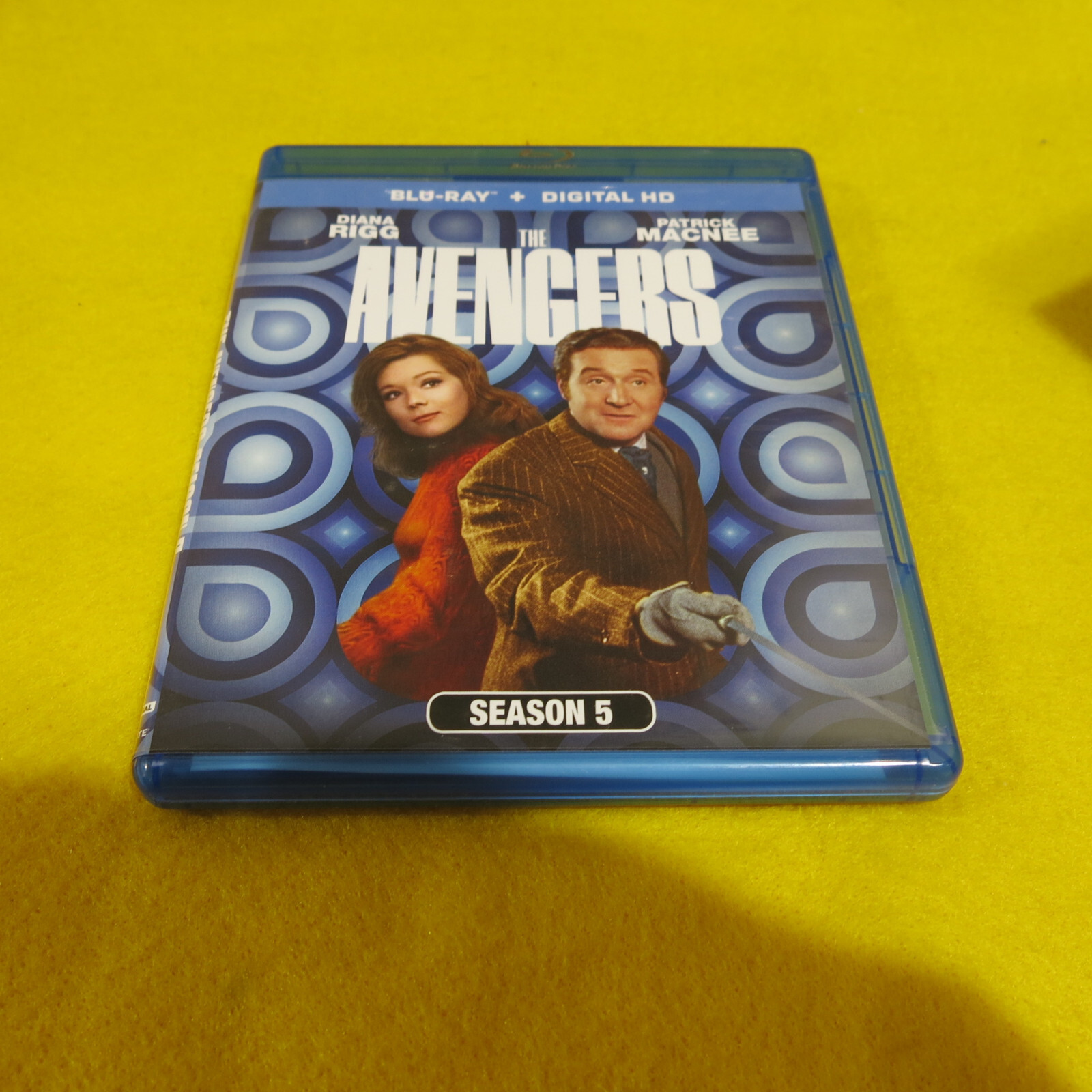 The Avengers: Season 5 (Blu-ray Disc, 2014, 3-Disc Set) Diana Rigg Mrs ...