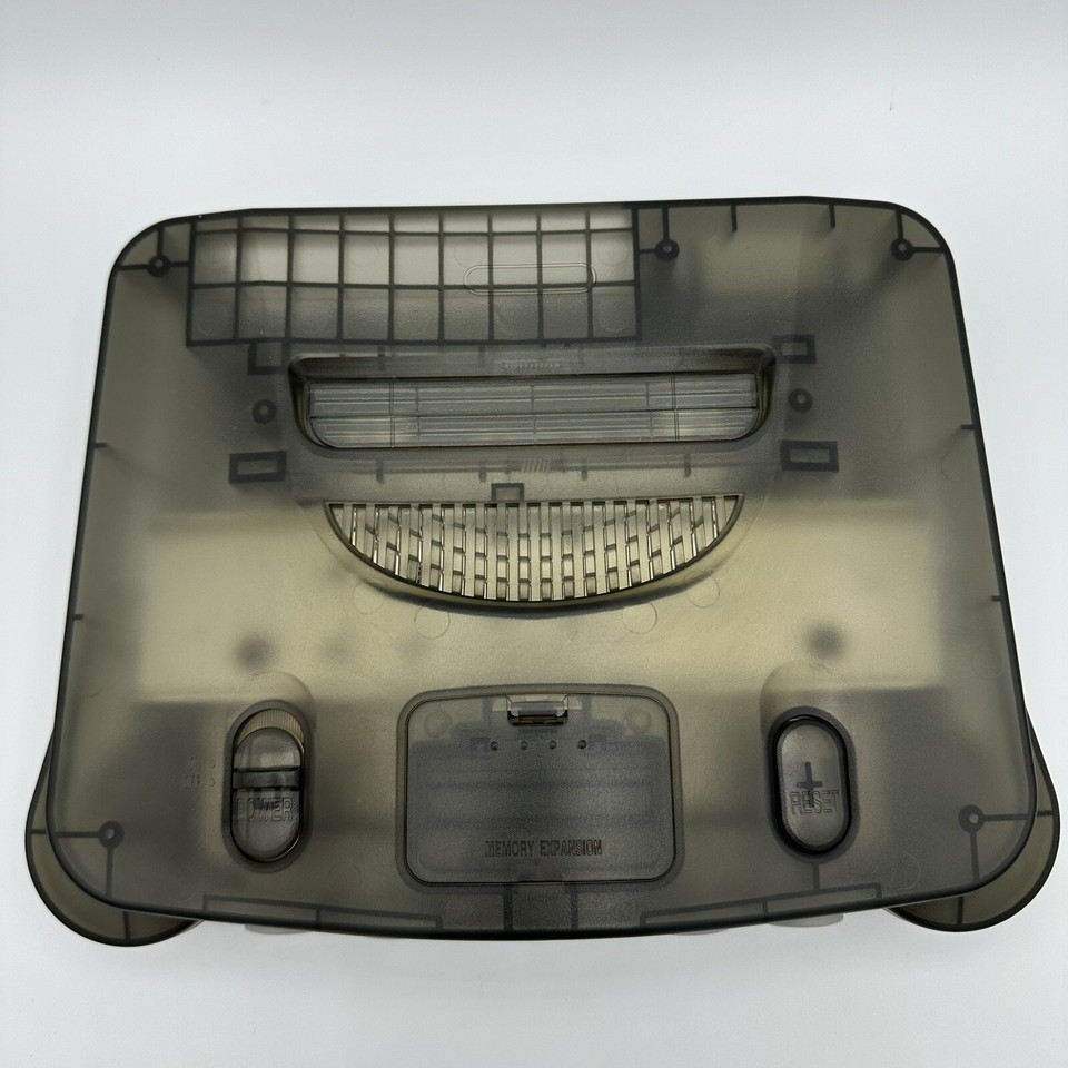 NEW Nintendo 64 N64 Limited Clear Smoke Grey Custom Console Bundle Set ...