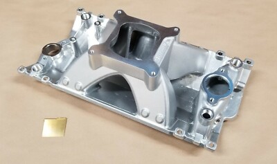 PC SBC CHEVY 350 High Rise Aluminum Vortec Single Plane Intake Manifold ...